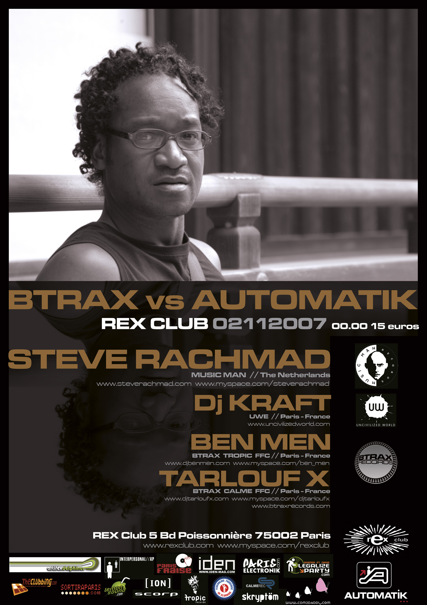 BTRAX party 02.11.07 | BTRAX - Electronic music & party