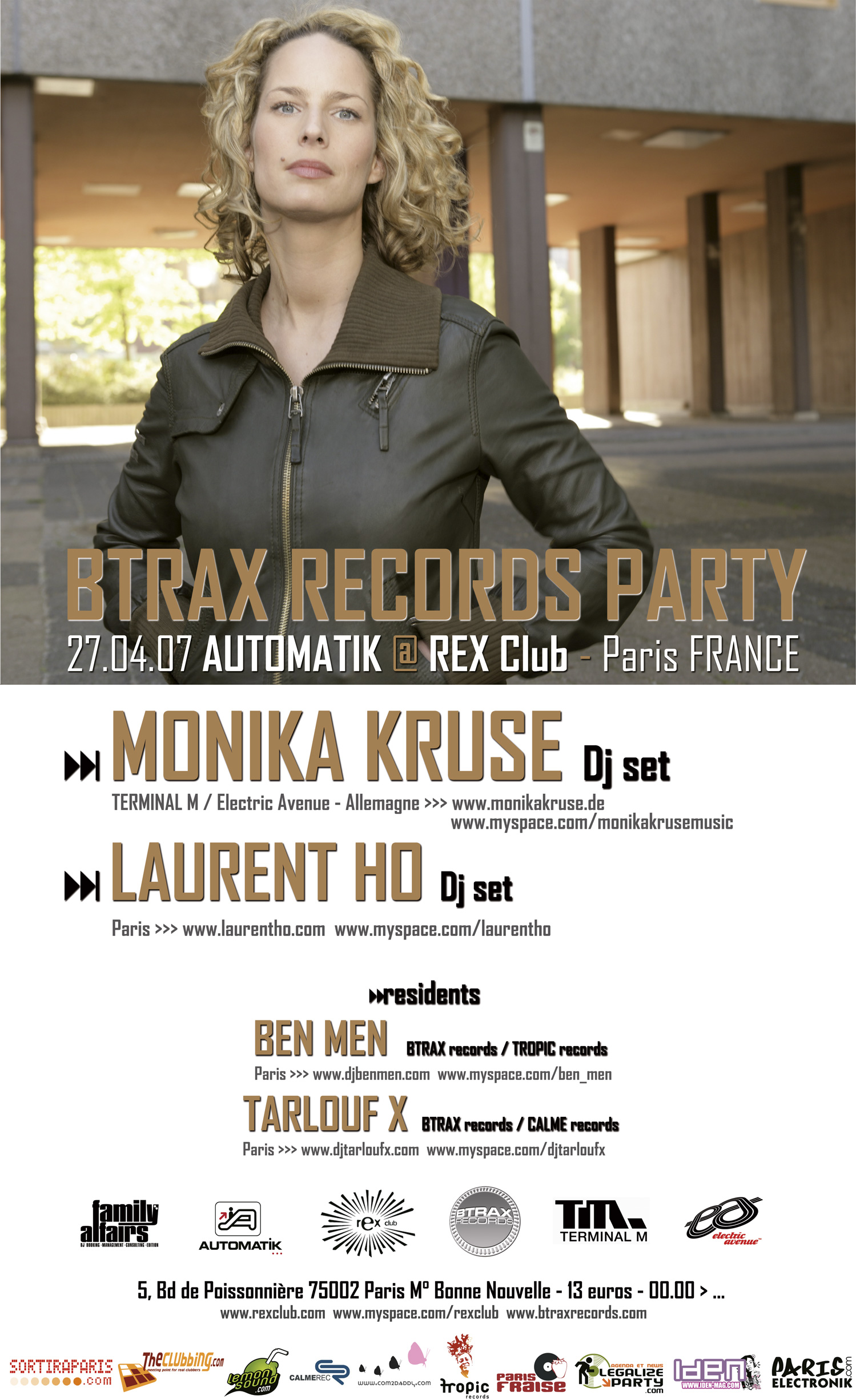 BTRAX party 27.04.07 | BTRAX - Electronic music & party